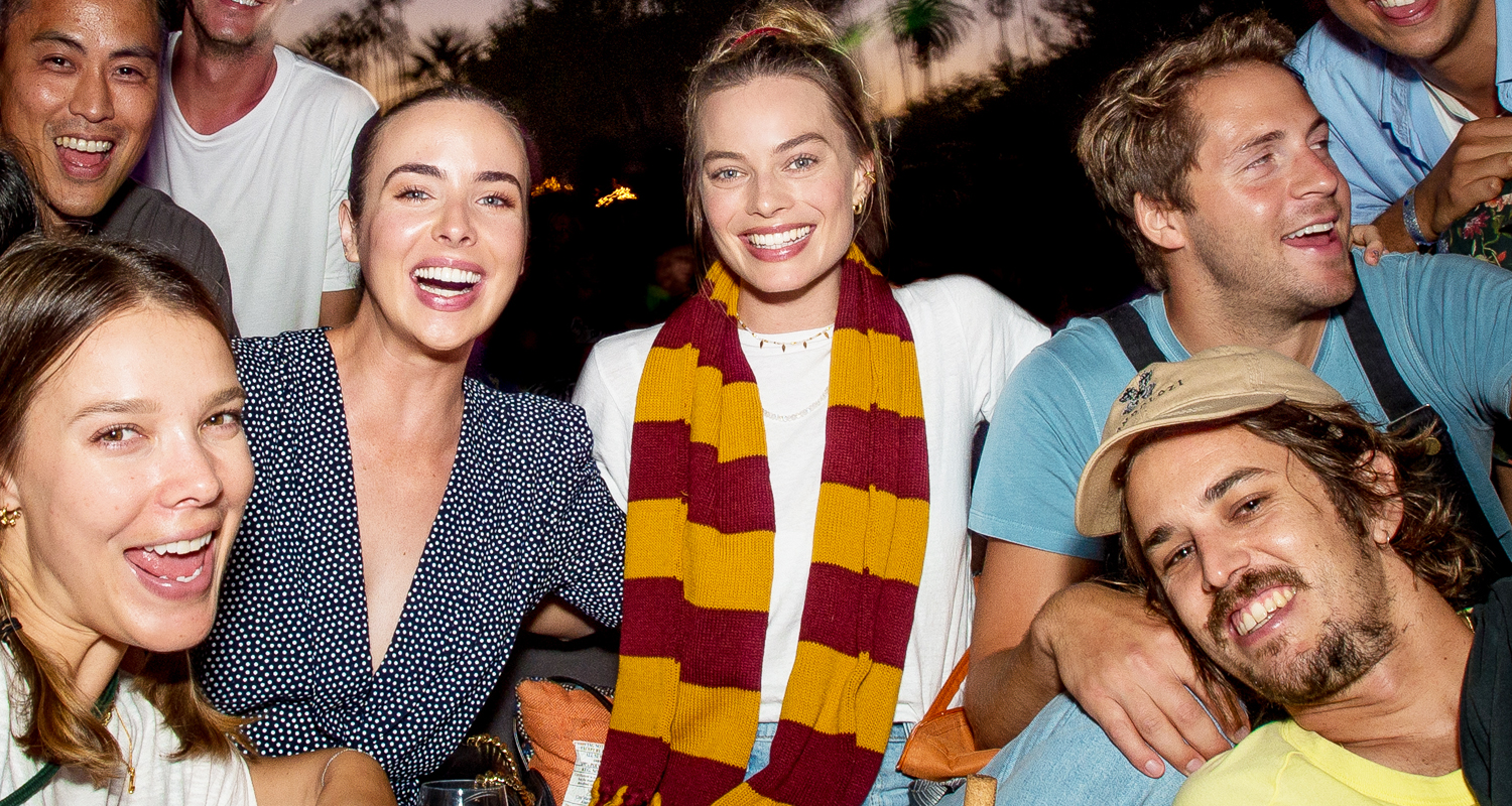Margot Robbie Enjoys Labor Day Weekend with ‘Harry Potter’ Cinespia ...