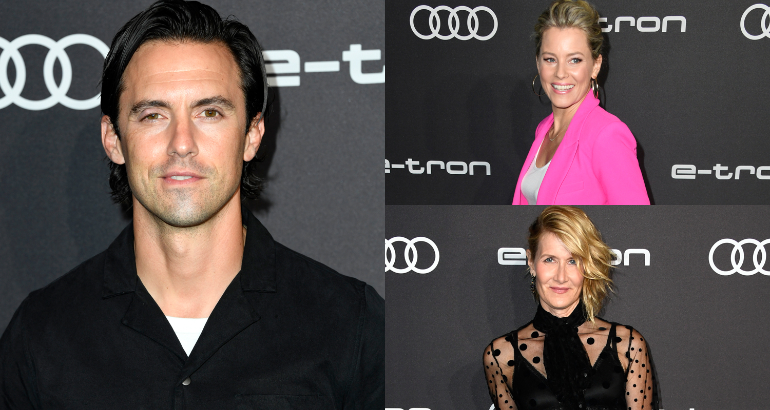 Milo Ventimiglia, Elizabeth Banks & Laura Dern Step Out for Audi’s pre ...