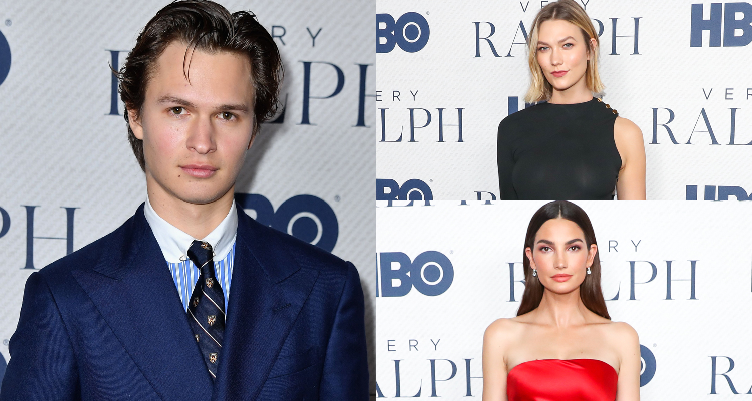 Ansel Elgort, Karlie Kloss & Lily Aldridge Support ‘Very Ralph’ World ...