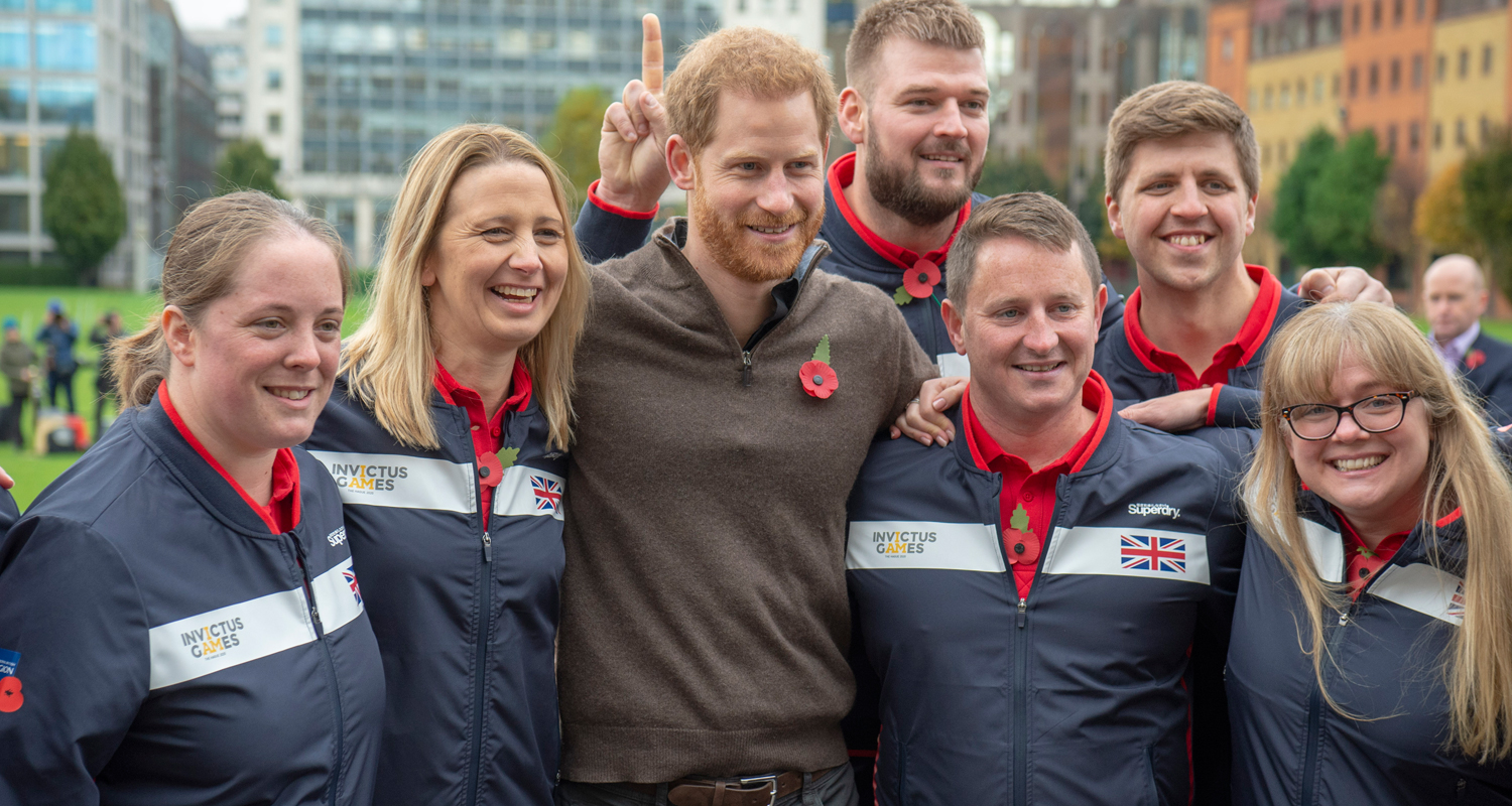 Prince Harry Celebrates Invictus Games Team UK Launch! | Prince Harry ...