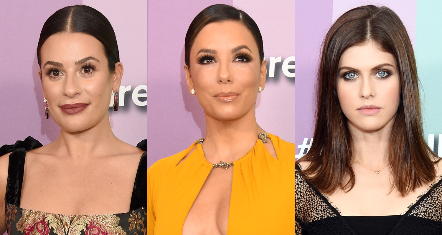 Lea Michele, Eva Longoria, & Alexandra Daddario Step Out in Style for ...