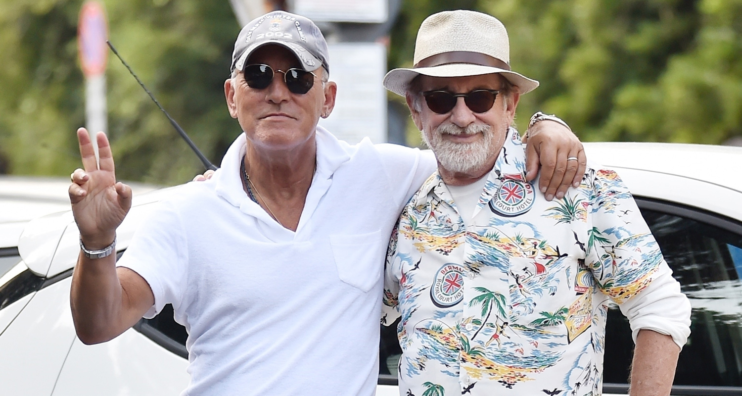 Steven Spielberg & Bruce Springsteen Enjoy Vacation in Portofino ...