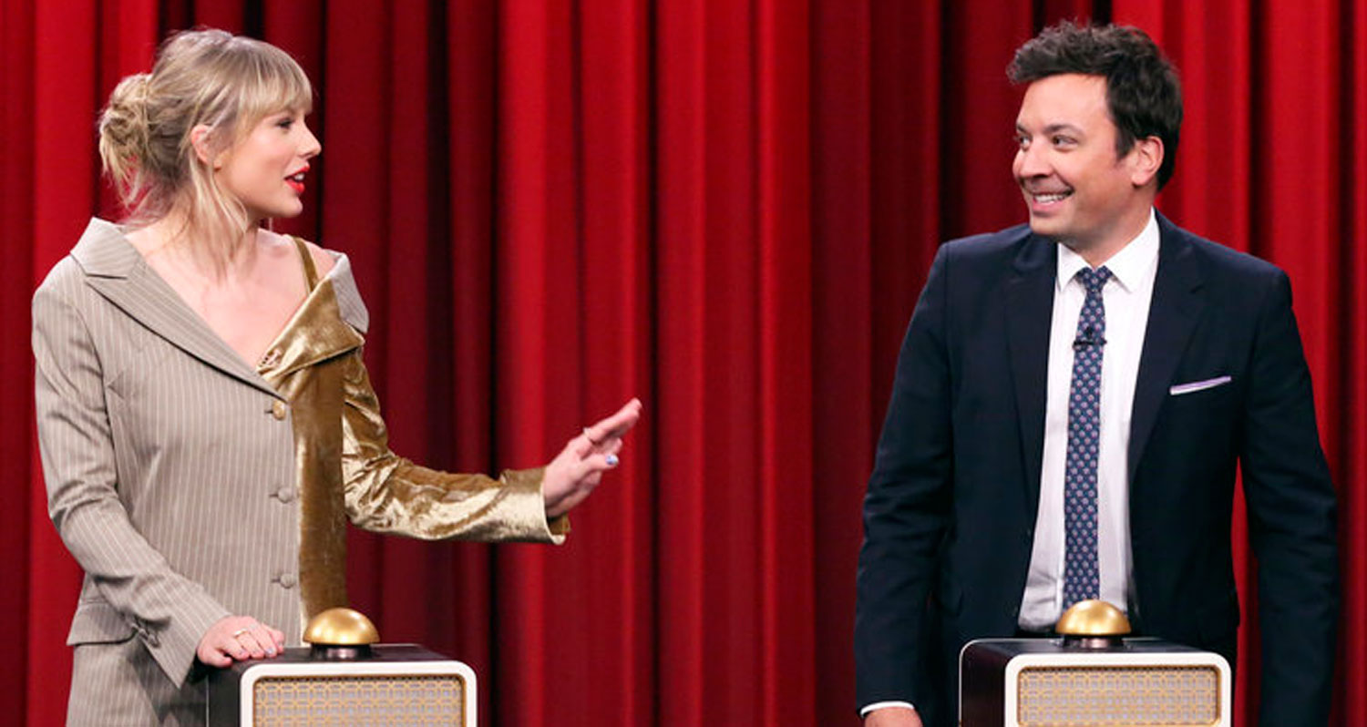 Taylor Swift Plays Name That Song Challenge On Fallon Can t Guess taylor-swift-plays-name-that-song-challenge-on-fallon-can-t-guess