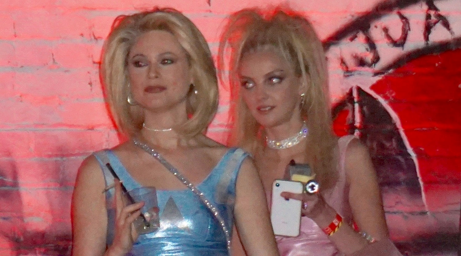 Behati Prinsloo Does Romy & Michele for Halloween! | 2019 Halloween ...