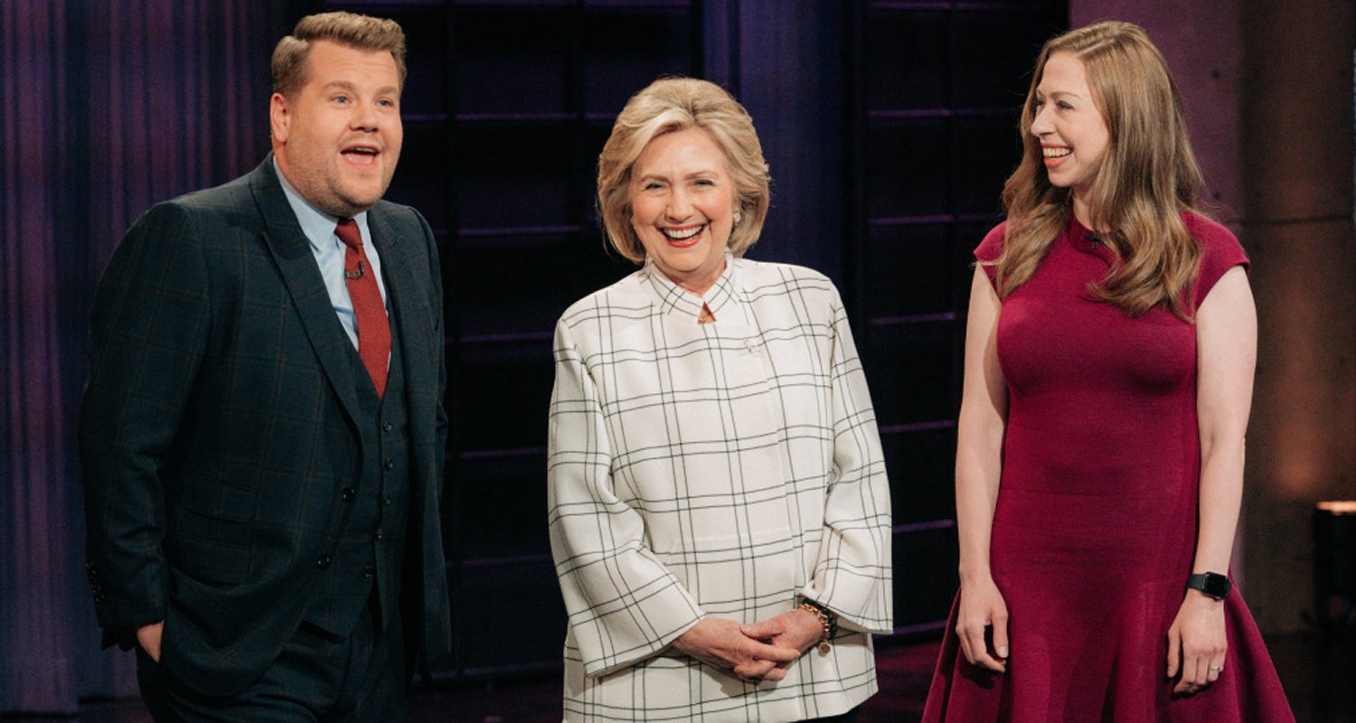 Hillary Clinton Helps James Corden Roast Trump, Sean Spicer & More on ...