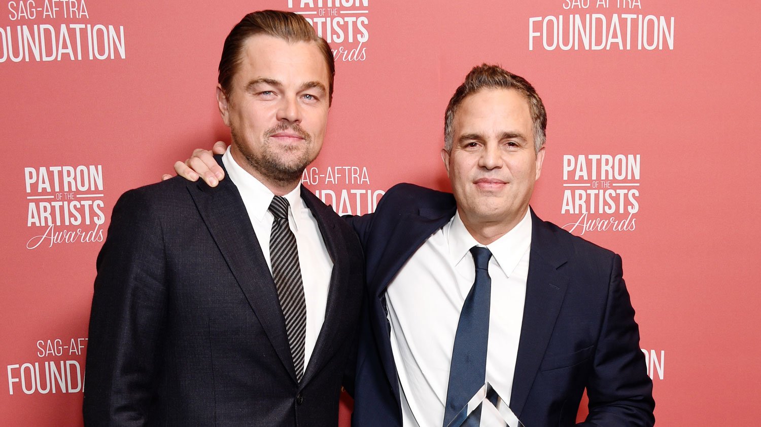 Leonardo DiCaprio Honors His Friend Mark Ruffalo at Patron of the ...