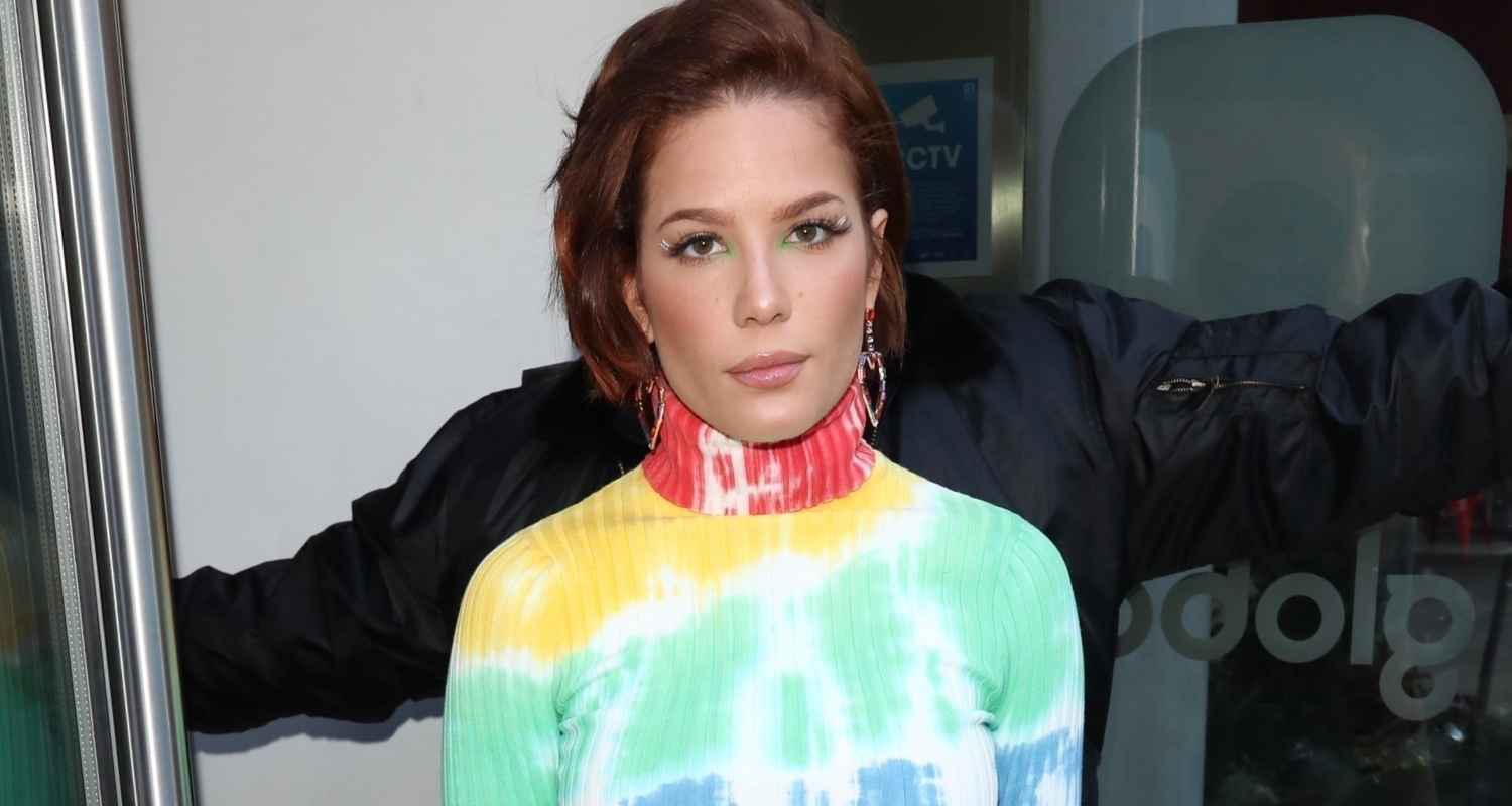 Halsey Gets Colorful While Doing Promo in London! | Halsey | Just Jared ...
