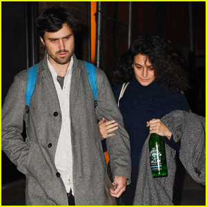 Jenny Slate Holds on Close to Fiance Ben Shattuck During Night Out in ...