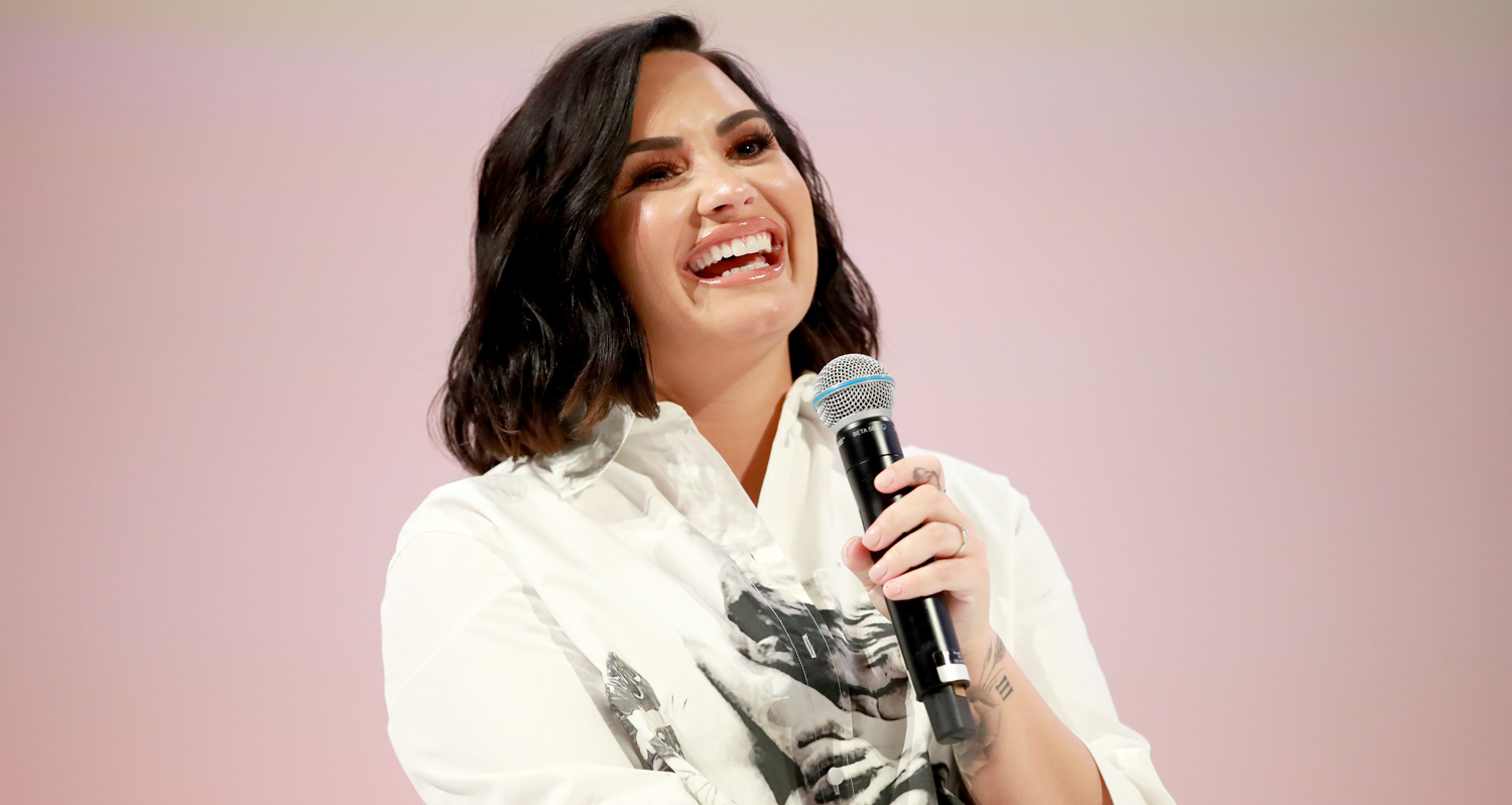 Demi Lovato Shares Inspiring Advice at Teen Vogue Summit 2019 ...