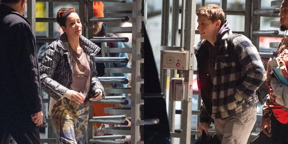 Halsey & Boyfriend Evan Peters Travel Together Before Christmas in NYC ...