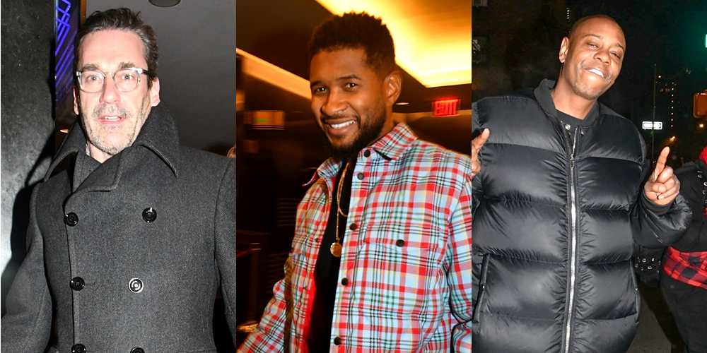 Jon Hamm, Usher, Dave Chappelle & More Stars Celebrate at ‘SNL’ After ...