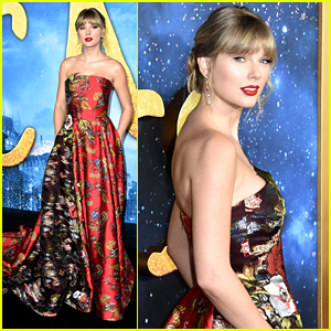Taylor Swift Makes Stunning Entrance on ‘Cats’ Red Carpet at NYC ...