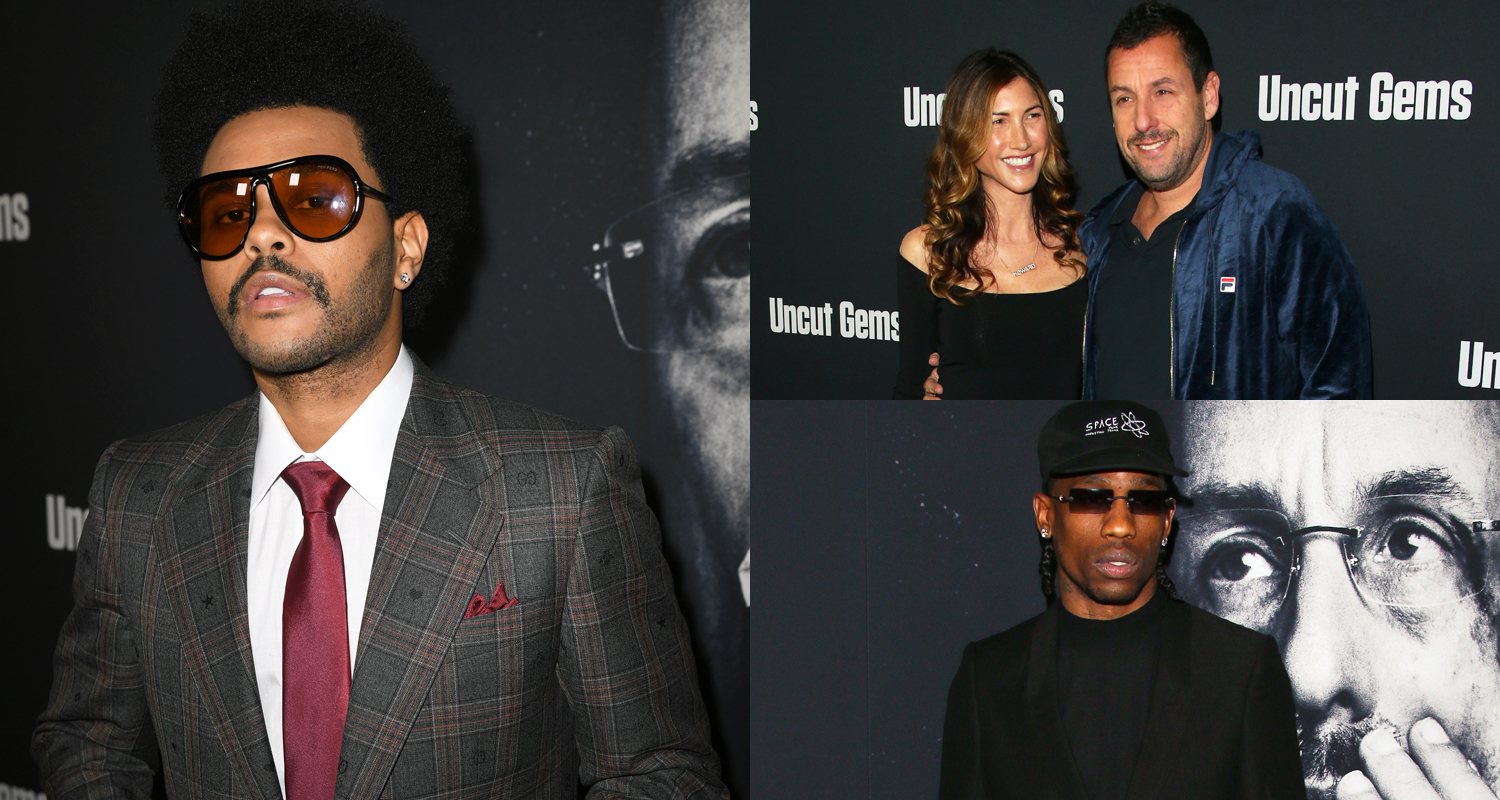 The Weeknd & ‘Uncut Gems’ Cast Get Support from Travis Scott & More at ...