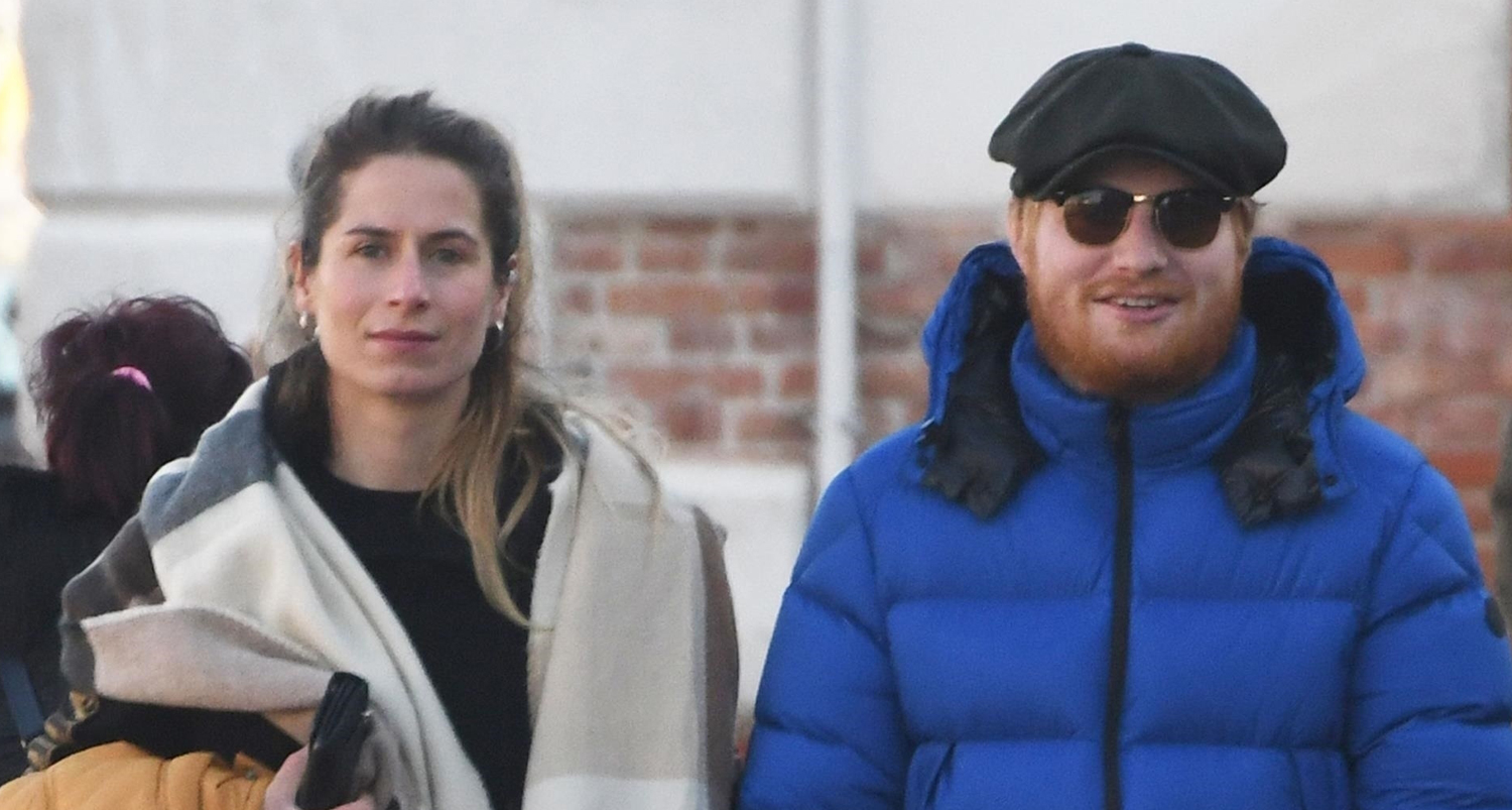 Ed Sheeran & Wife Cherry Seaborn Hold Hands While Sightseeing in Venice ...