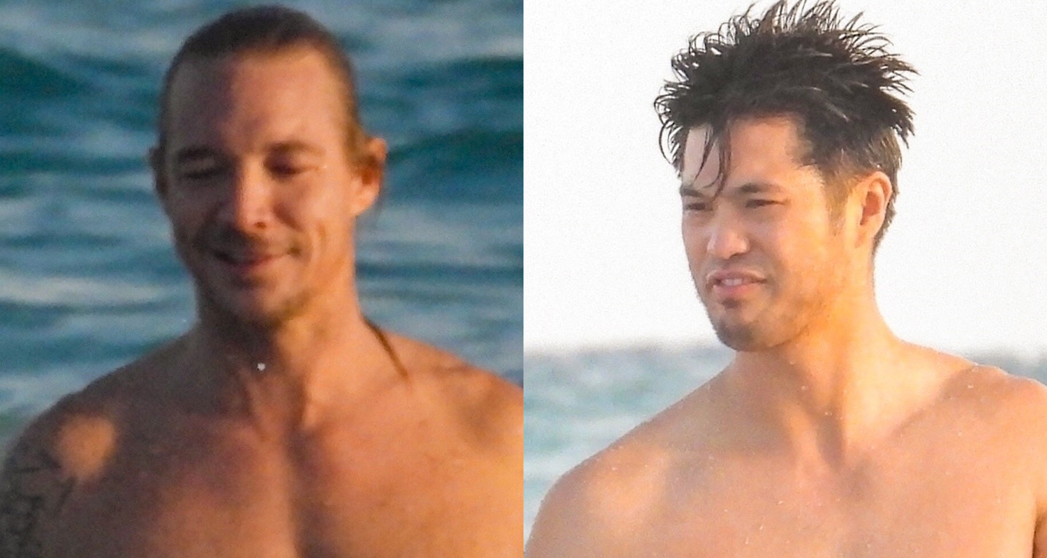 Diplo & ’13 Reasons Why’ Actor Ross Butler Go Shirtless for a Swim in ...