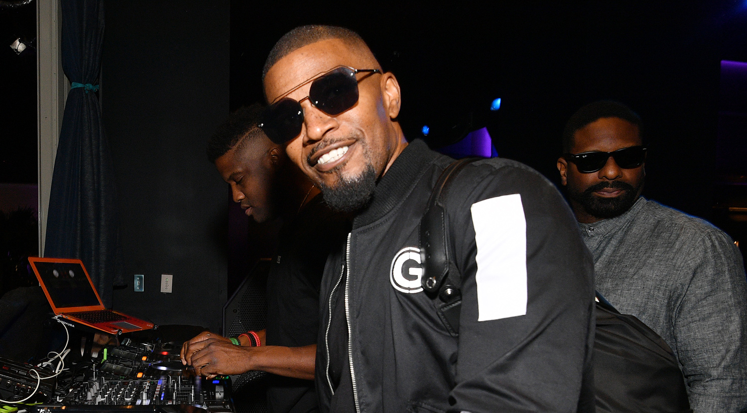 Jamie Foxx Takes Over the DJ Booth at Culinary Kickoff Event | Jamie ...