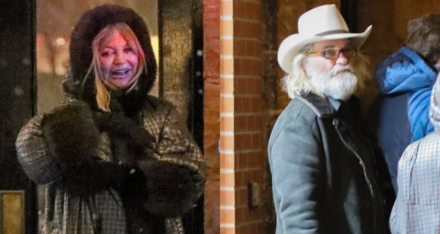 Goldie Hawn & Kurt Russell Grab NYD Dinner With Friends in Aspen ...