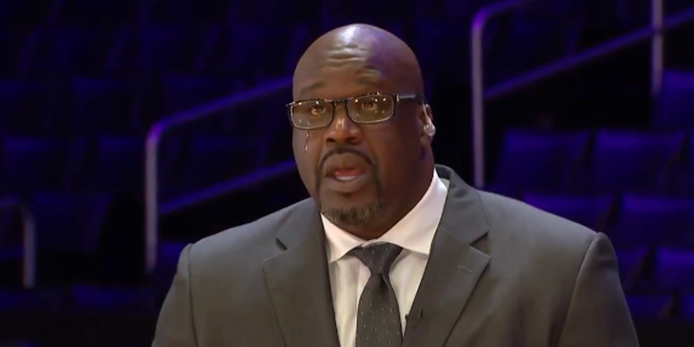 Shaquille O’Neal Remembers Kobe Bryant Through Tears (Video) | Kobe ...