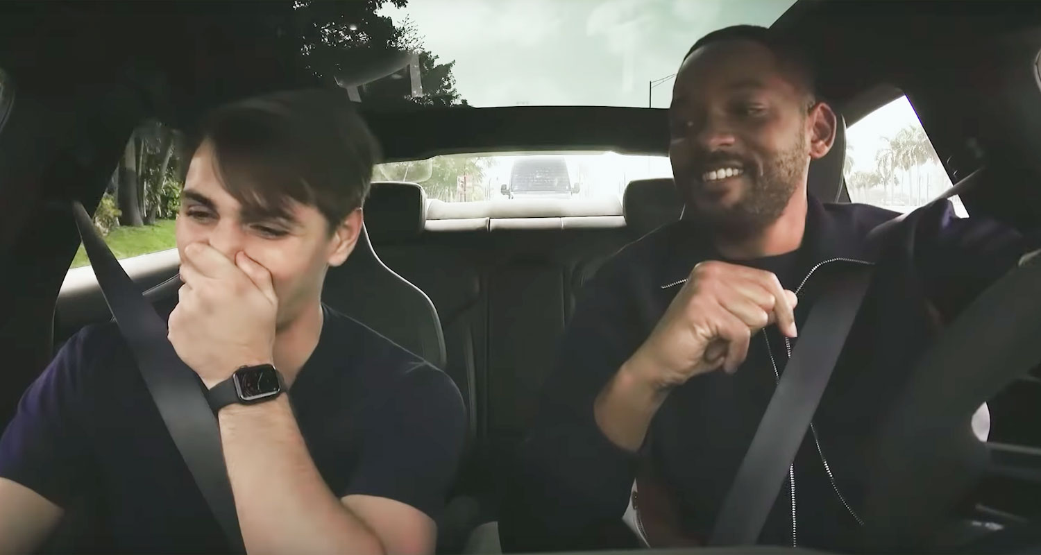 Will Smith Gets Behind the Wheel to Surprise Lyft Passengers – Watch ...