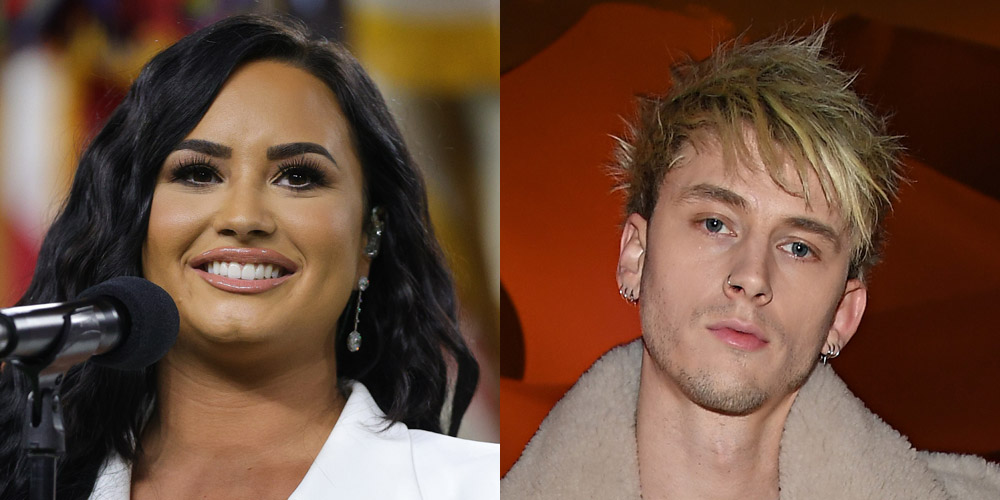 Demi Lovato & Machine Gun Kelly Hang Out, Spark Dating Rumors | Demi ...