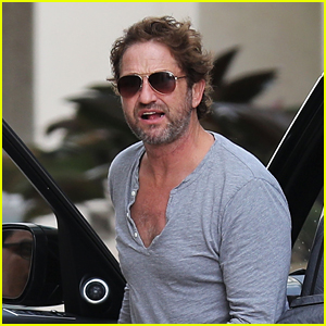 Gerard Butler Looks Handsome Heading to a Business Meeting in LA ...