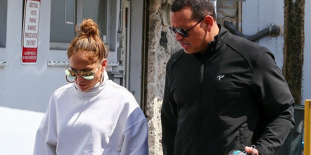 Jennifer Lopez & Alex Rodriguez Get in a Workout Together at the Gym in ...