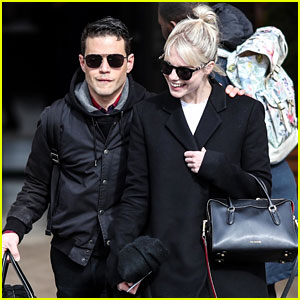 Rami Malek & Lucy Boynton Make Such a Cute Couple While Stepping Out in ...