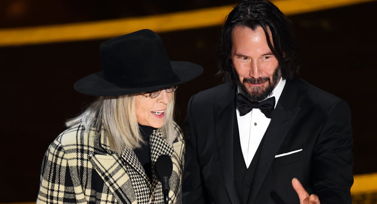 Keanu Reeves & Diane Keaton Have ‘Something’s Gotta Give’ Reunion at ...