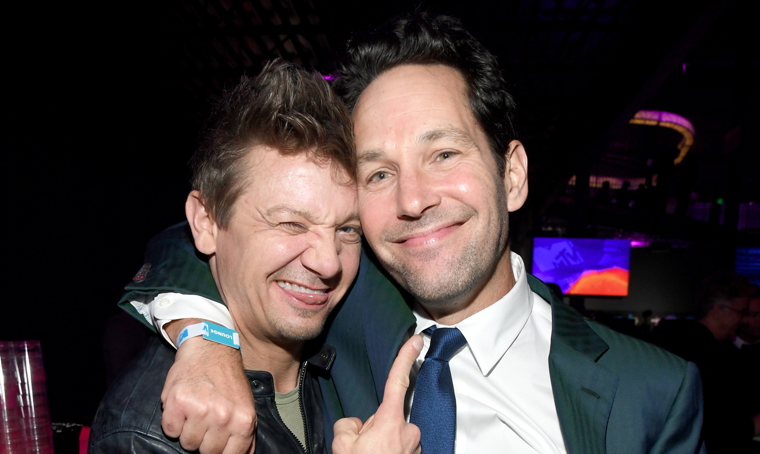 Jeremy Renner, Paul Rudd, & More Arrive at Lady Gaga’s Pre-Super Bowl ...