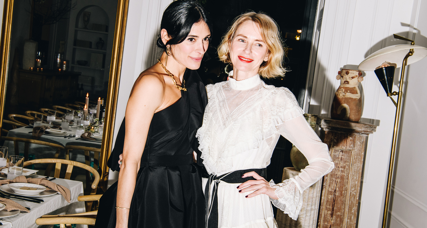 Naomi Watts Raises Toast for Athena Calderone at ‘Live Beautiful ...