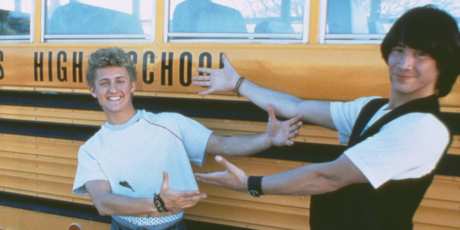 Alex Winter Reveals Never-Before-Seen Pics From ‘Bill & Ted’ Set with ...