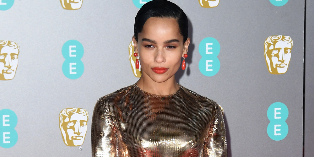 Zoe Kravitz Shimmers on the Red Carpet at BAFTAs 2020 | 2020 BAFTAs ...