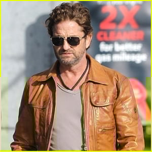 Gerard Butler Wears His Favorite Jacket For Running Errands | Gerard ...