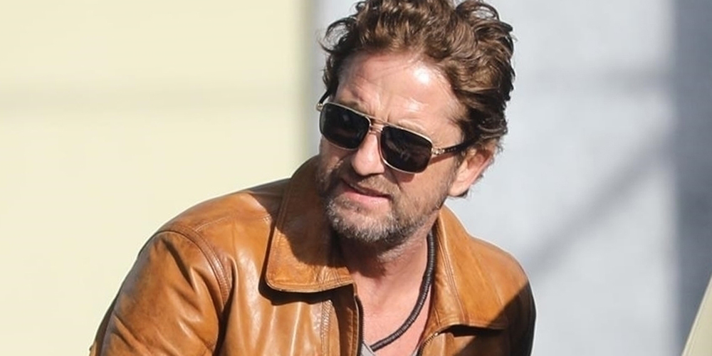 Gerard Butler Wears His Favorite Jacket For Running Errands | Gerard ...