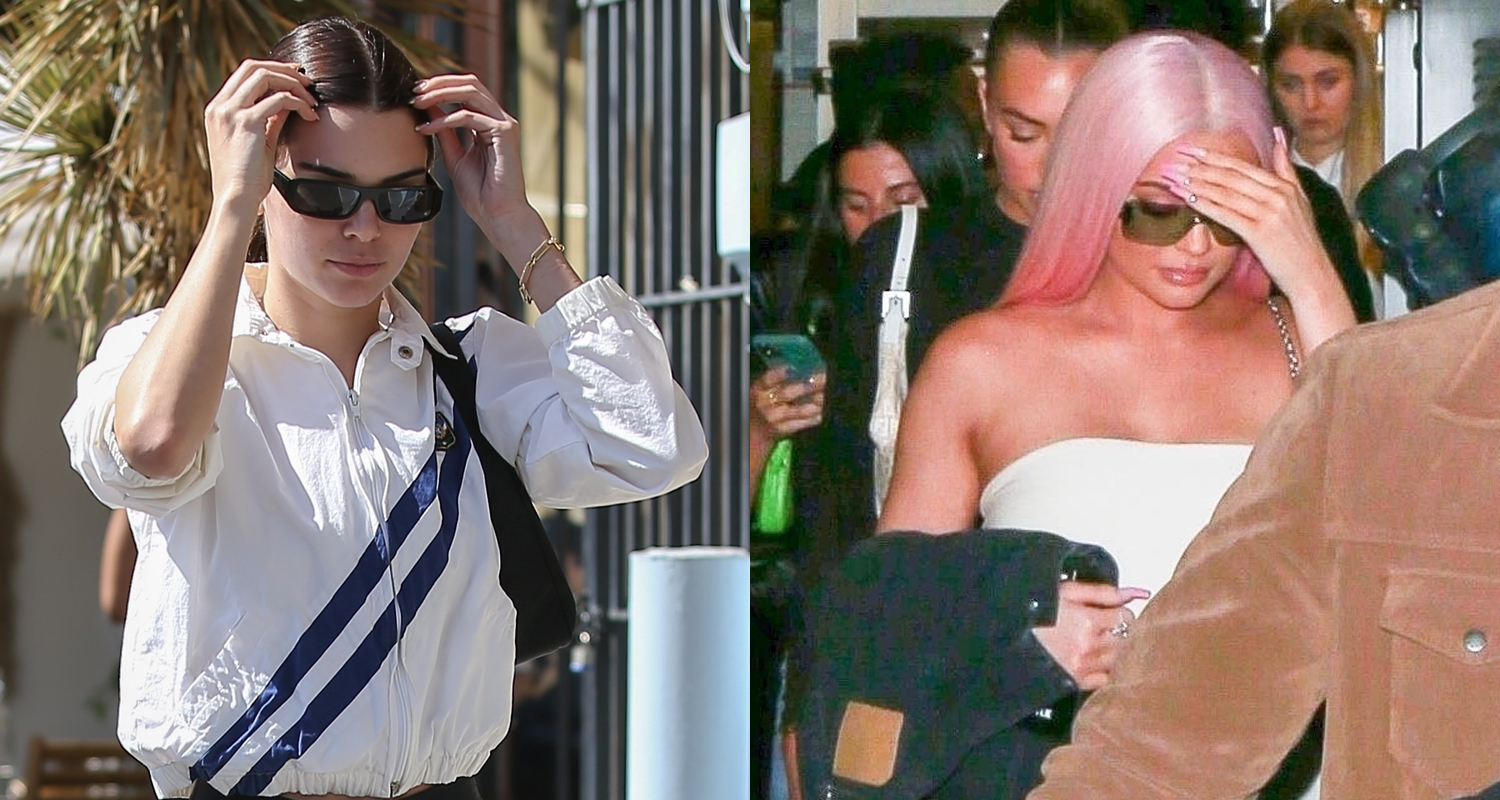 Kendall & Kylie Jenner Hang Out With Friends During WeHo Outings ...