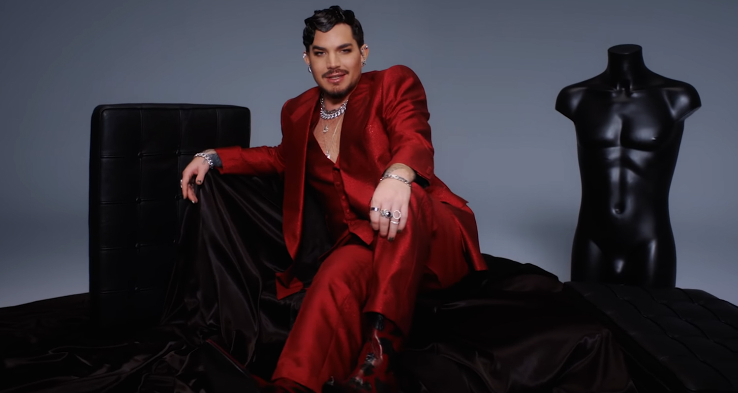 Adam Lambert Goes Full Glam for ‘Velvet’ Music Video – Watch! | Adam ...