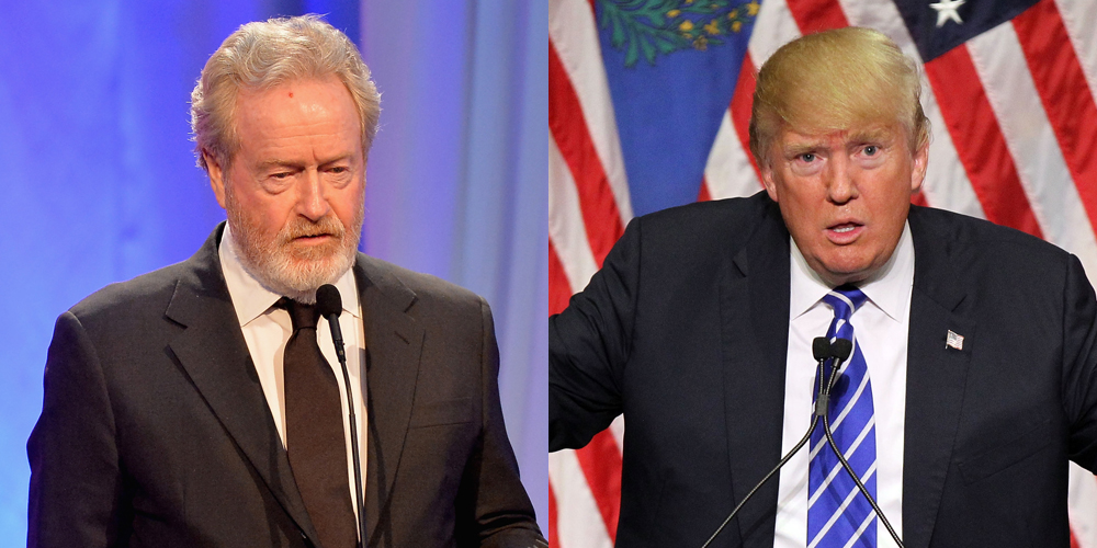 Ridley Scott Calls Out ‘Nutcase’ Donald Trump for His Pandemic Response ...