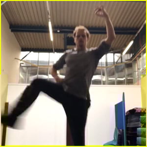 Sam Heughan Shows Off His Highland Fling Dance During Quarantine | Sam ...