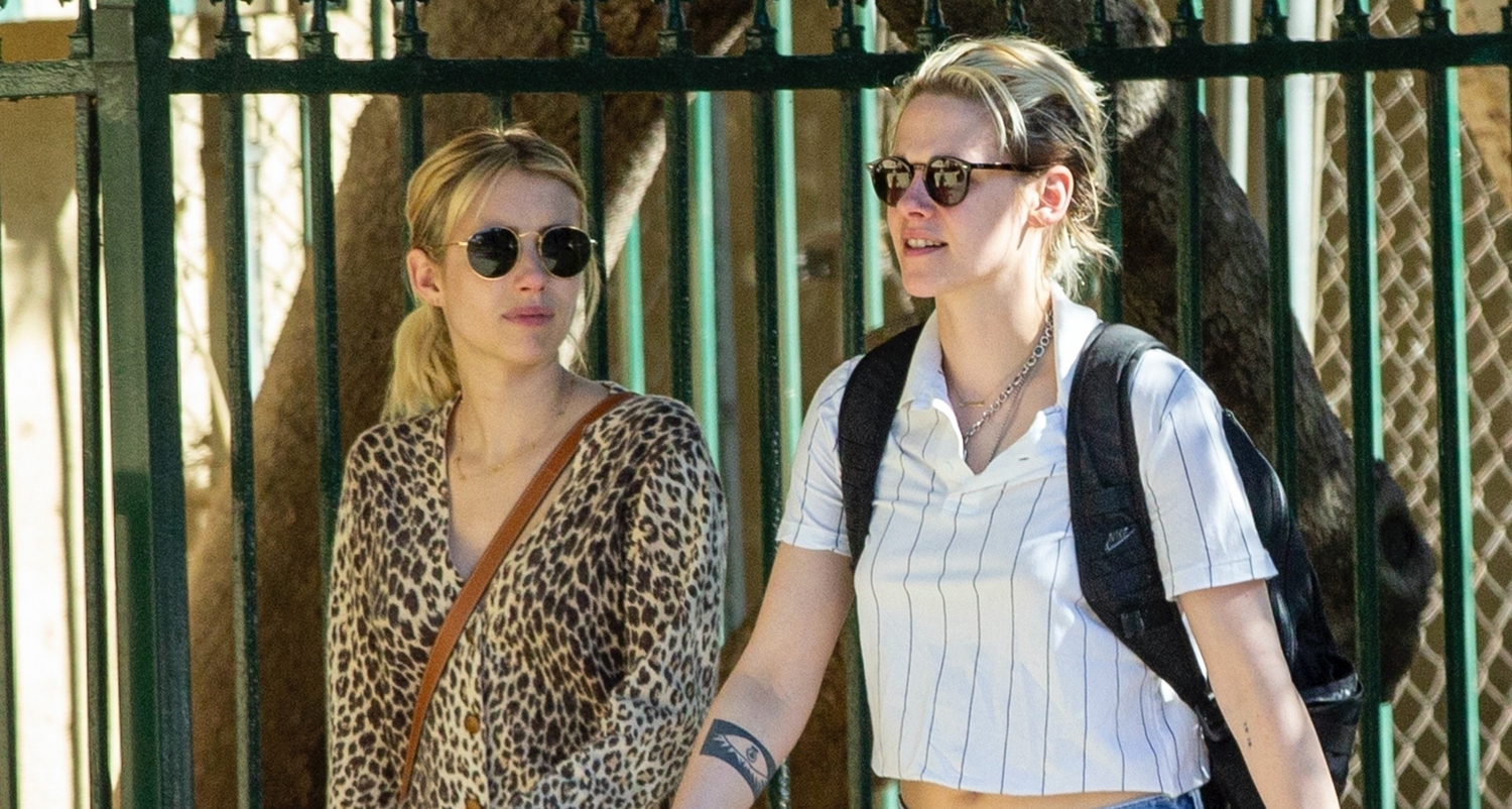 Kristen Stewart Gives Emma Roberts a Tour of Her Friend’s New Apartment ...