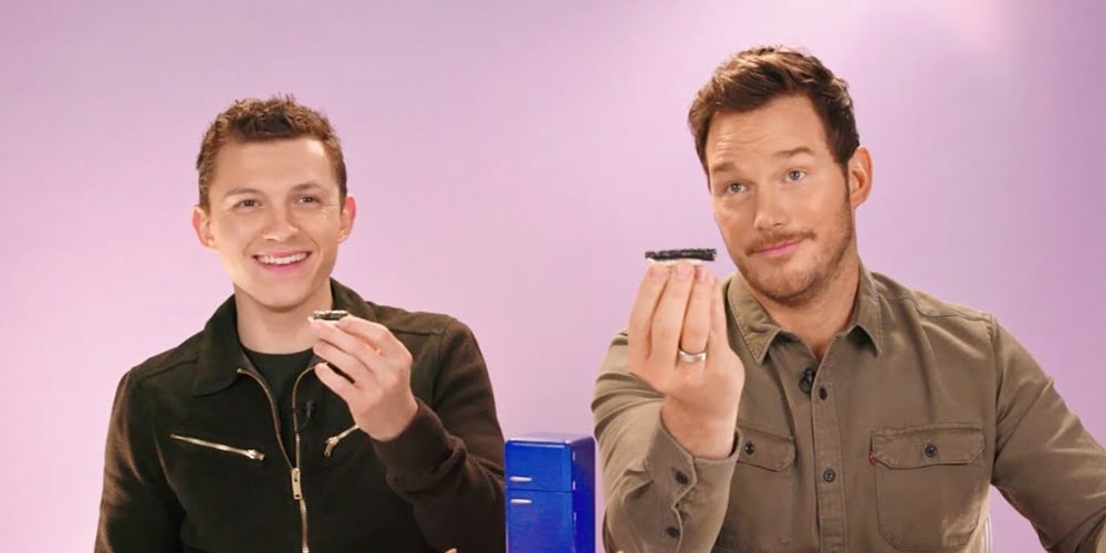 Chris Pratt & Tom Holland Make Tiny Sushi While Answering Fan Questions ...