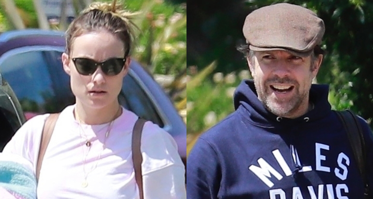 Olivia Wilde & Jason Sudeikis Head Out on Family Picnic | Charlie ...
