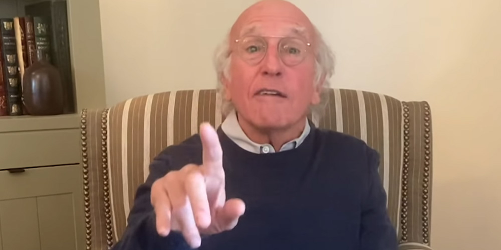 Larry David’s Bernie Sanders Delivers Address After Dropping Out on ...