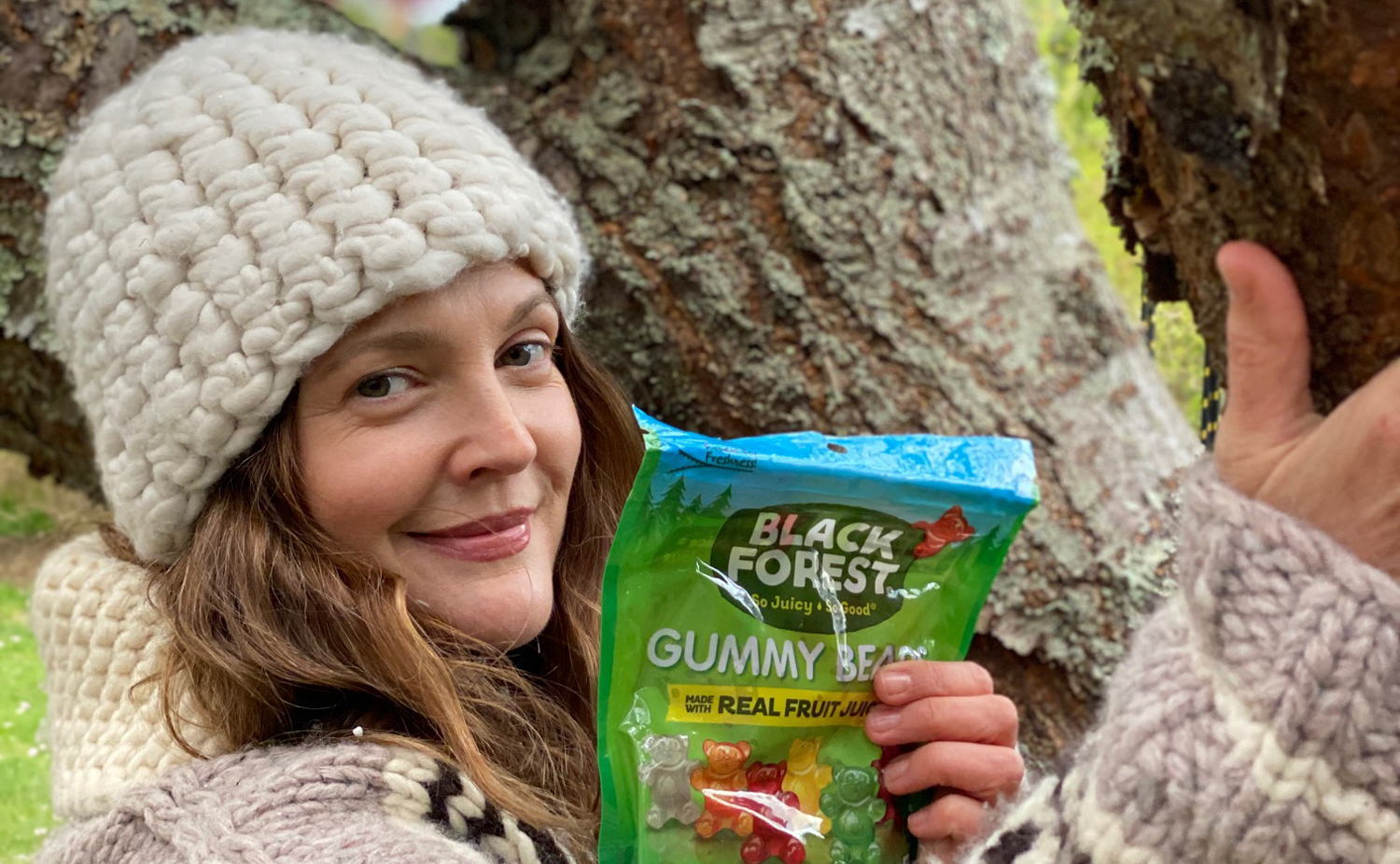 Drew Barrymore is Celebrating National Love a Tree Day in Quarantine ...