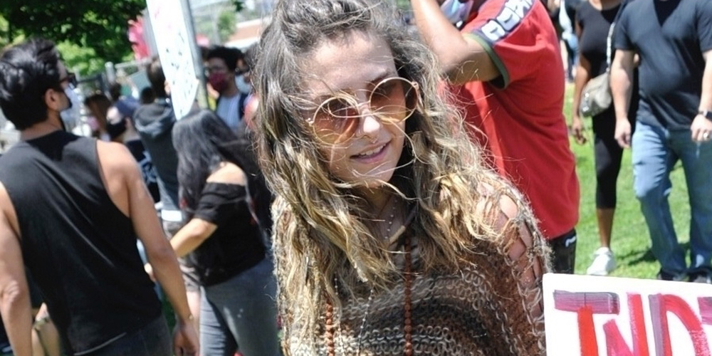 Paris Jackson Attends George Floyd Protests in Los Angeles | Black ...