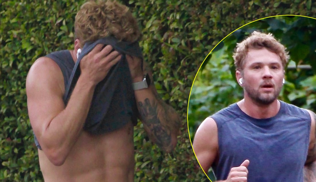 Ryan Phillippe Flashes His Abs While On a Run | Ryan Phillippe ...