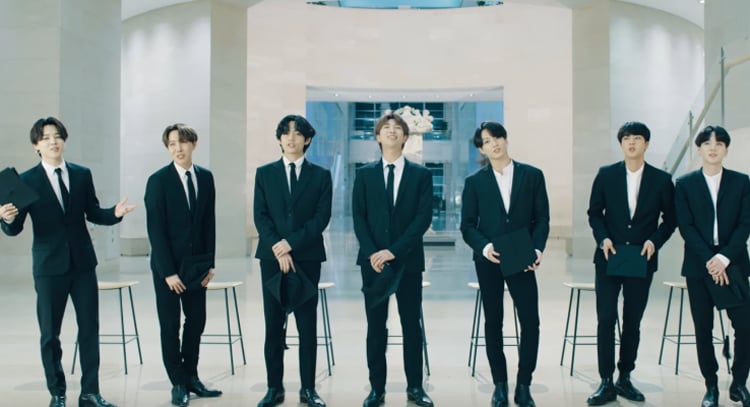 BTS Delivers Heartfelt Messages to Graduates During YouTube’s ‘Dear ...