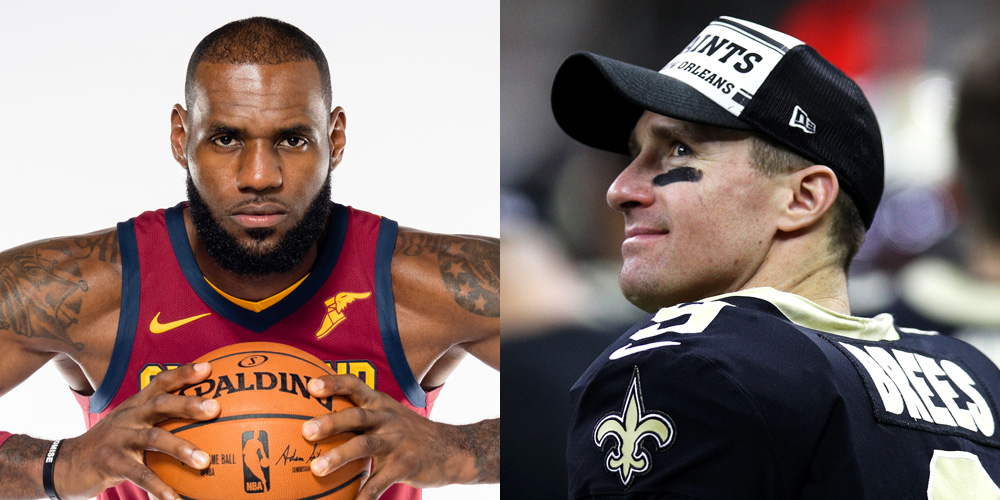 LeBron James Goes In on Drew Brees for These Comments | Drew Brees ...