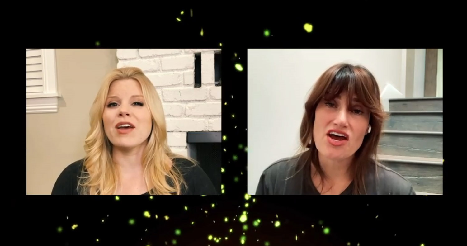 Idina Menzel & Megan Hilty Sing Wicked’s ‘For Good’ for the Class of ...