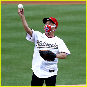 Dr. Fauci Throws First Pitch on MLB Opening Day, Completely Misses ...