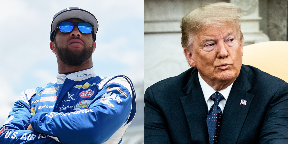 Bubba Wallace Responds To Donald Trump’s Tweet With Inspiring Message ...